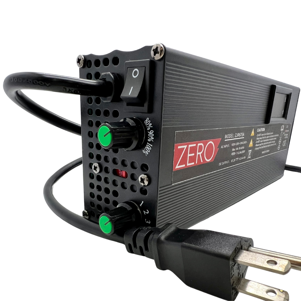 ZERO VSETT 60V 72V 52V Smart Fast Charger | ZERO Electric Scooters